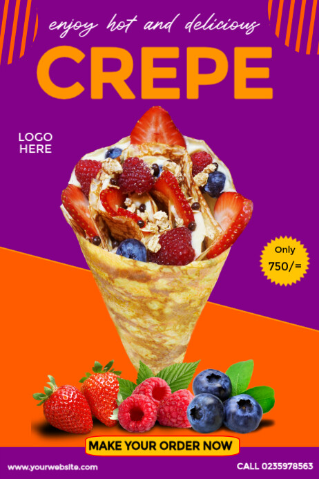 Copy of Crepe Day Poster | PosterMyWall