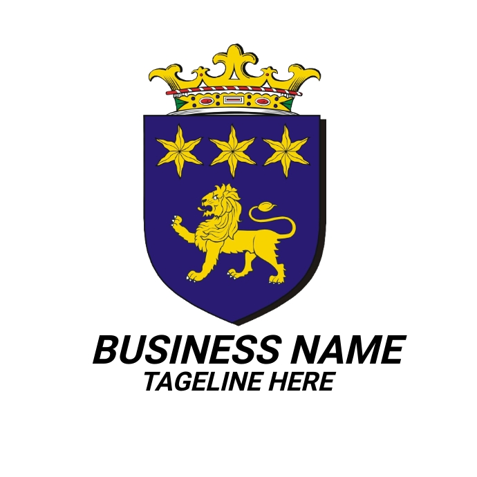 Plantilla de Logotipo de La Cresta de Búsqueda, Folleto Del Logotipo de ...