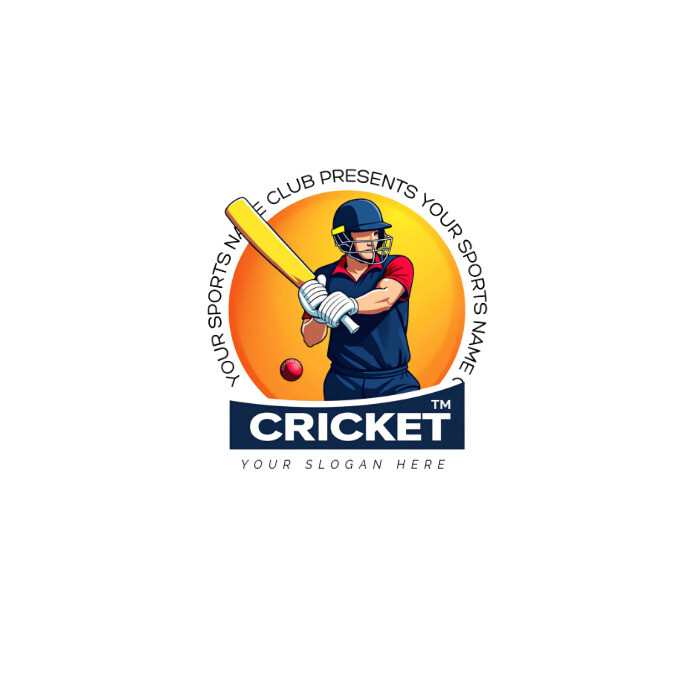 Cricket Logo Design Template | Postermywall