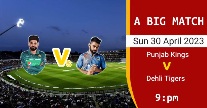 cricket match shedule Template | PosterMyWall