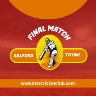 38 Free Templates for 'Cricket match invitation template' | PosterMyWall