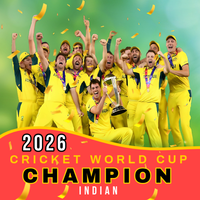 Cricket player award design template | PosterMyWall