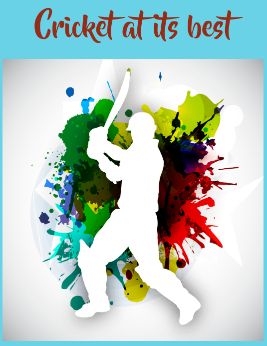 Cricket T20 series Template | PosterMyWall