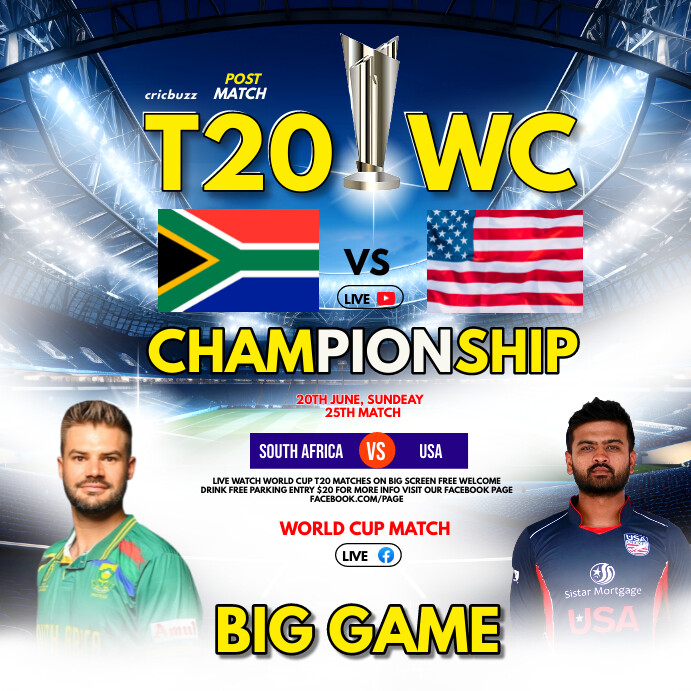 Copy of CRICKET WORLD CUP | PosterMyWall