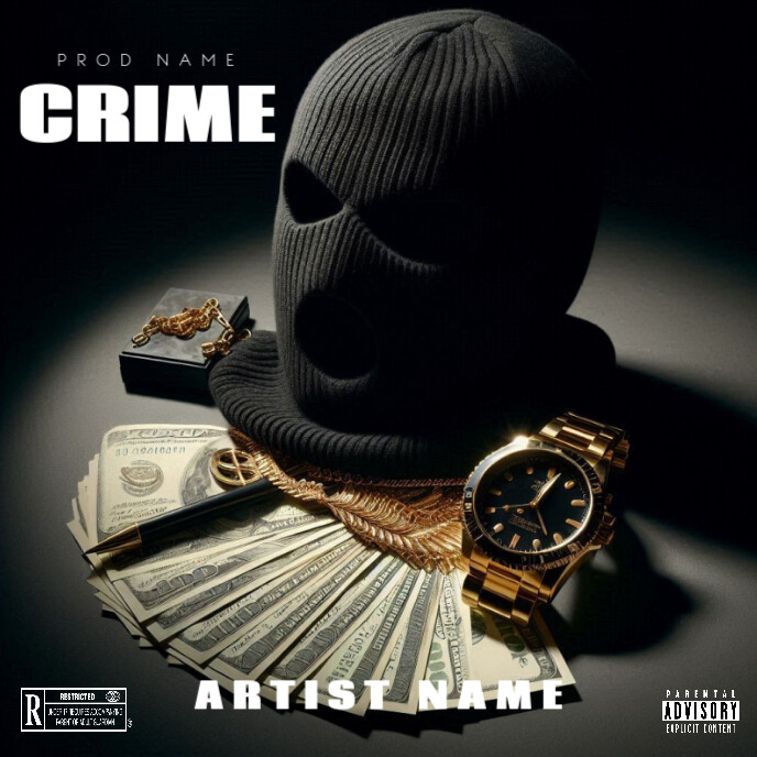 Copy of Crime album cover | PosterMyWall