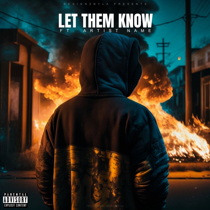 Crime Scene Album Cover Design mixtape art (1 Template | PosterMyWall