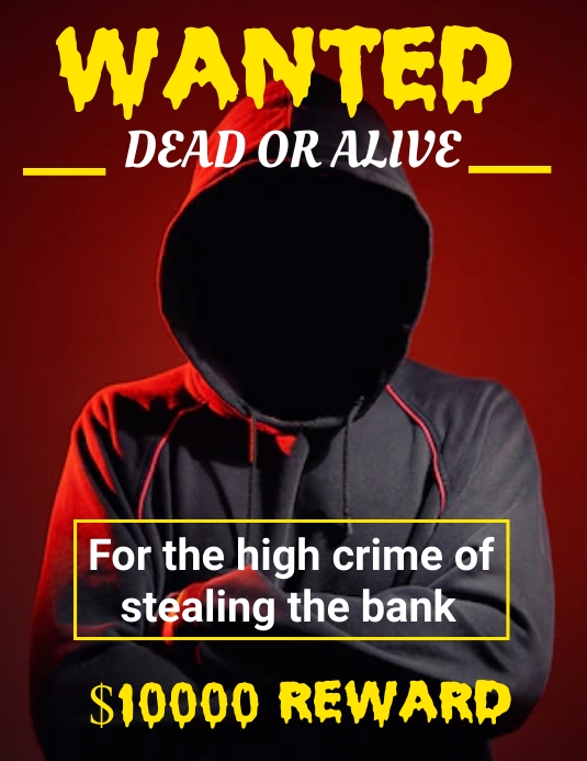 Copy of criminal flyers | PosterMyWall