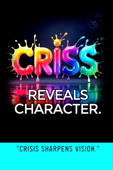 Crisis Template | PosterMyWall