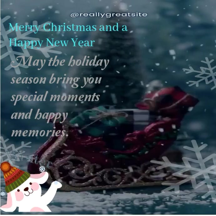 Crismistmas card Template | PosterMyWall