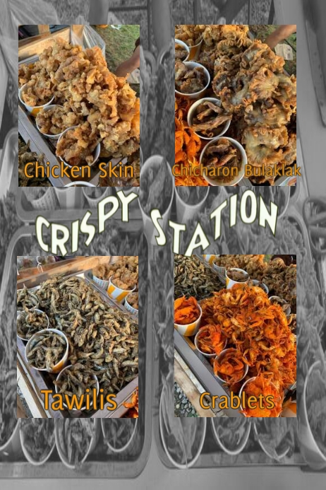 Crispy Station Template | PosterMyWall