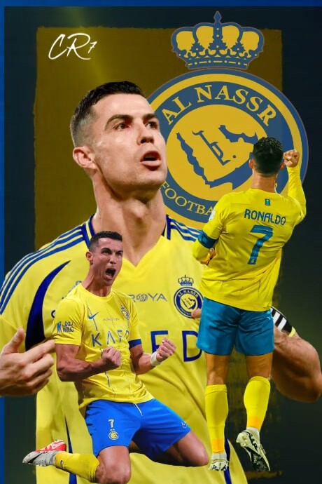 CRISTIANO RONALDO -skabelon | PosterMyWall