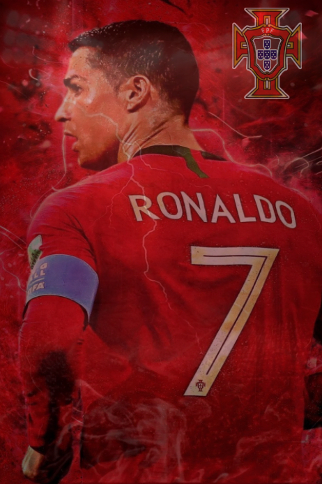 CRISTIANO RONALDO Template | PosterMyWall