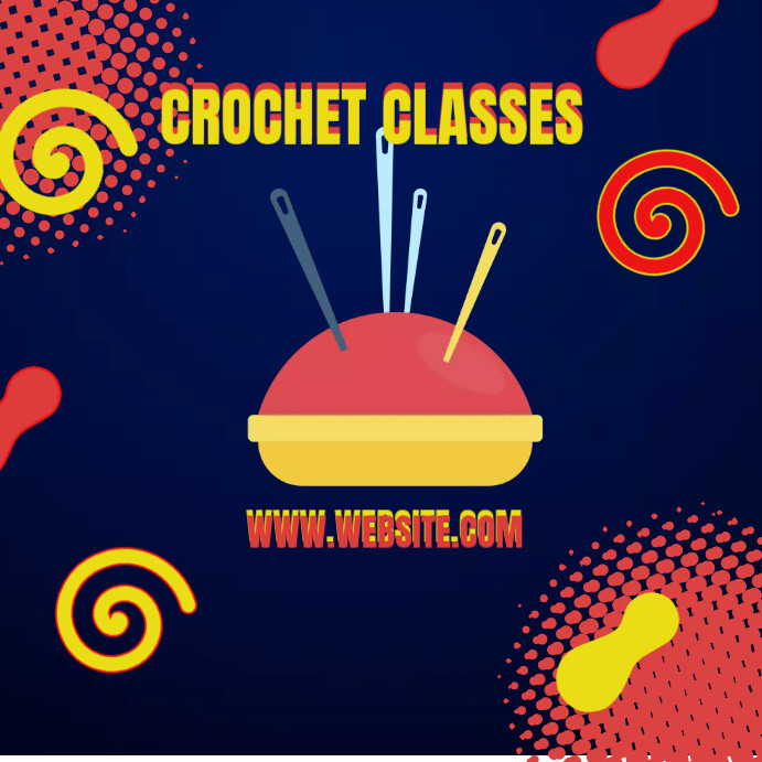 Crochet Classes Template | PosterMyWall