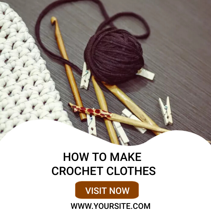 Crochet Template | PosterMyWall