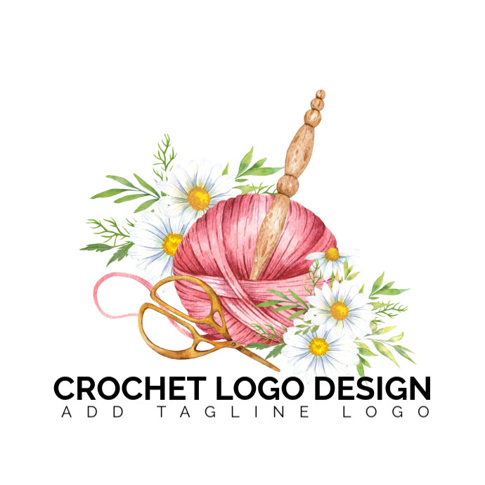crochet logo Template | PosterMyWall