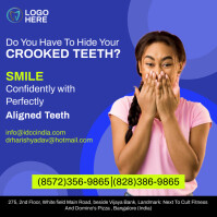 Teeth Whitening Ads Template | PosterMyWall