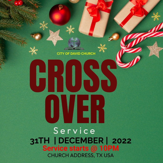 CROSS OVER (1) Template | PosterMyWall