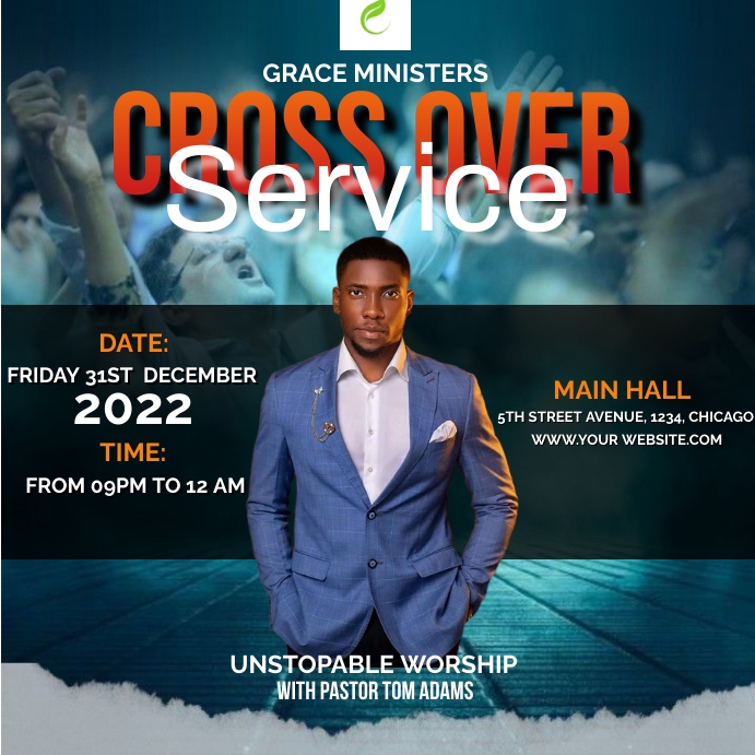 Cross over (1) Template | PosterMyWall