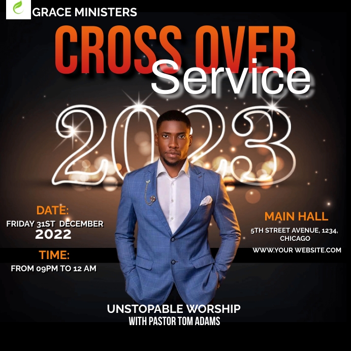 Cross over (2) Template | PosterMyWall