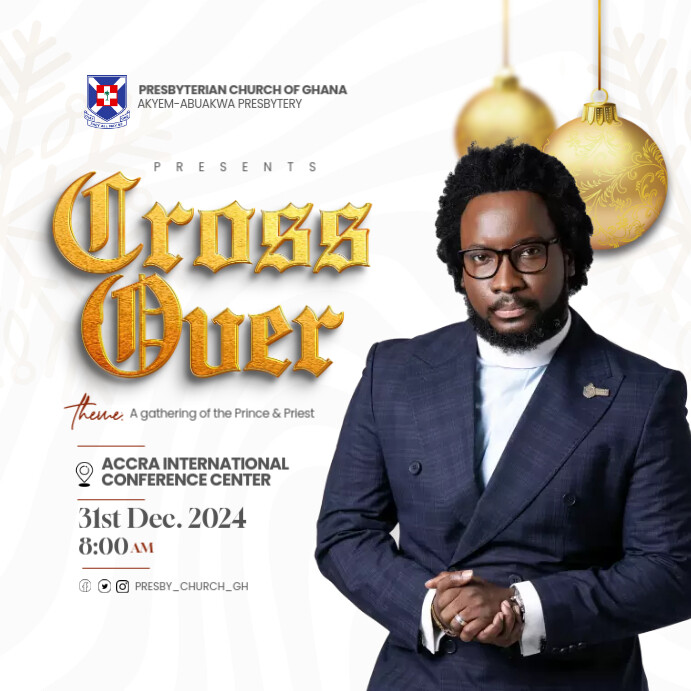 Cross Over Church Poster Template | PosterMyWall