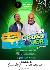 Cross Over Flyer Template | PosterMyWall