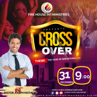 CROSS OVER Template | PosterMyWall