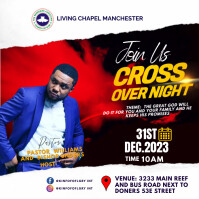 CROSS OVER Template | PosterMyWall