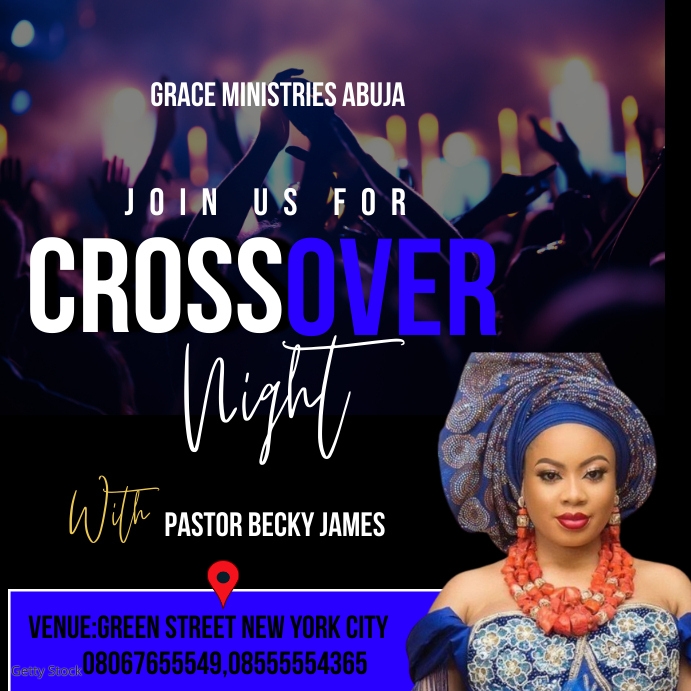 Cross over Template | PosterMyWall