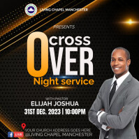 CROSS OVER Template | PosterMyWall