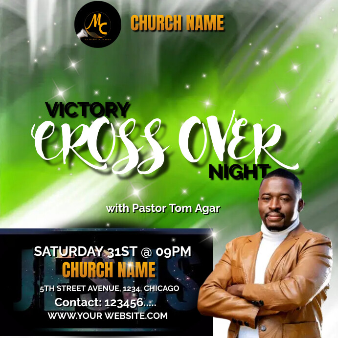 Cross over Template | PosterMyWall