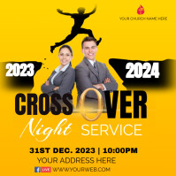 CROSS OVER Template | PosterMyWall