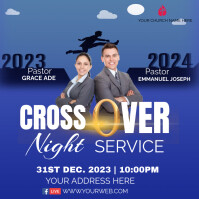 CROSS OVER Template | PosterMyWall