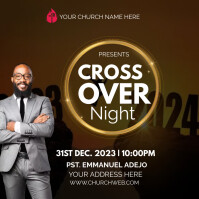 CROSS OVER Template | PosterMyWall
