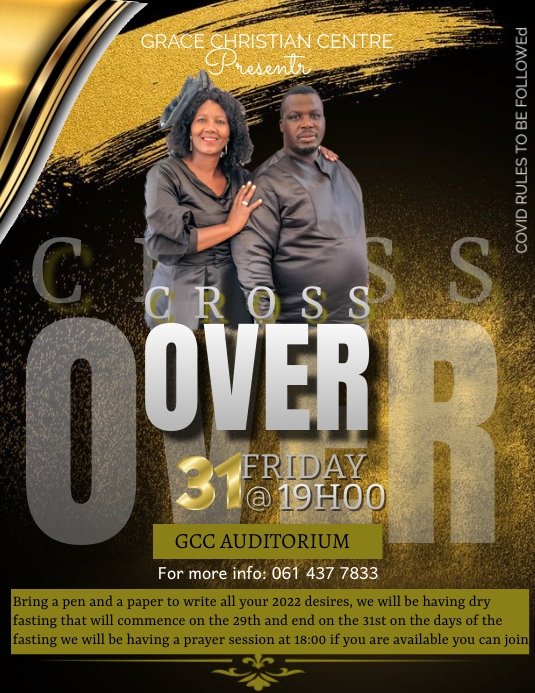 cross over Template | PosterMyWall