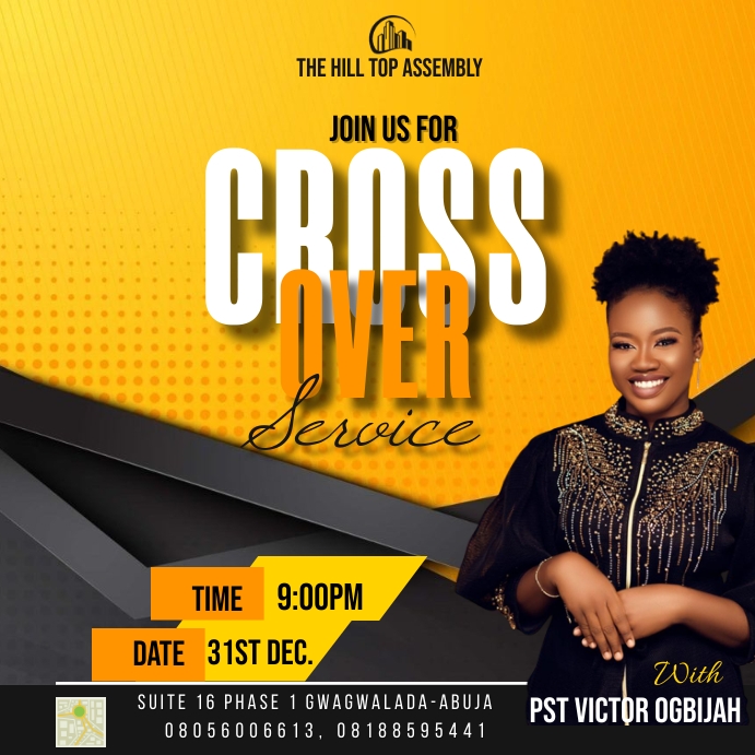 cross over event flyer Template | PosterMyWall