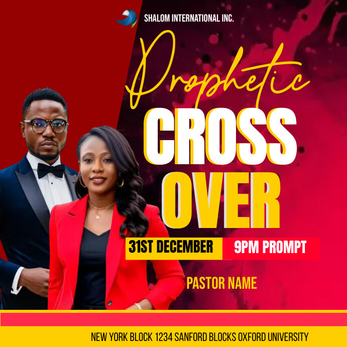 Plantilla de Cross over flyer | PosterMyWall