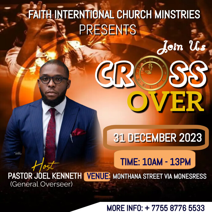 Cross Over Flyer Template | PosterMyWall