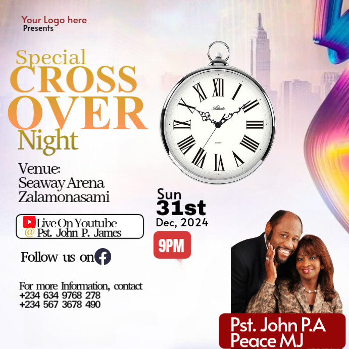 Cross over flyer Template | PosterMyWall