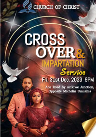 Cross Over Flyer Template | PosterMyWall