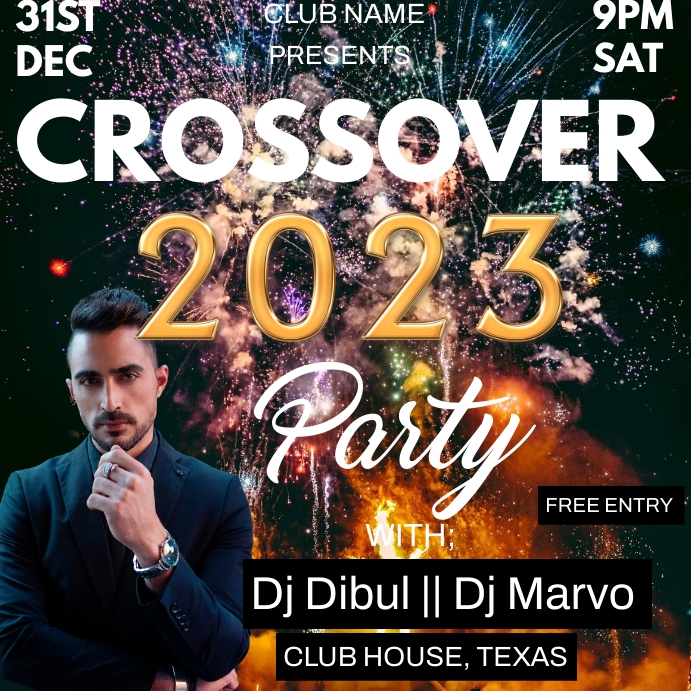 cross over flyer Template | PosterMyWall