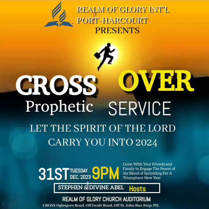 Copy of Cross Over Flyer | PosterMyWall