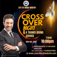 CROSS OVER FLYER TEMPLATE | PosterMyWall