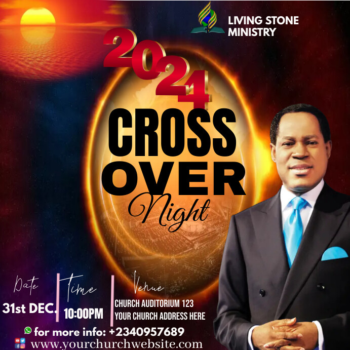 Copy of CROSS OVER FLYER TEMPLATE (2) | PosterMyWall