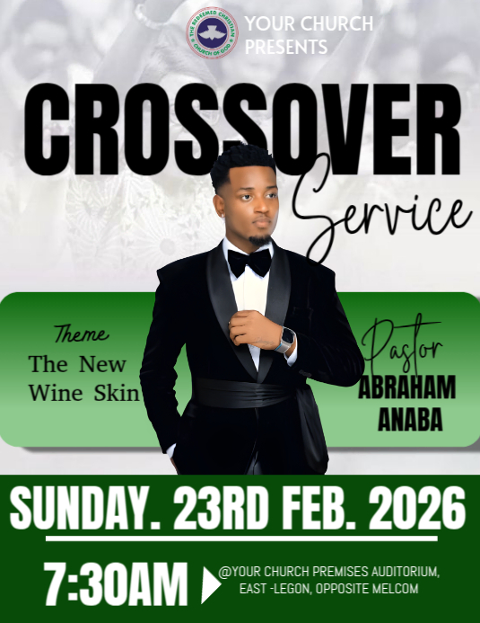Cross over flyer template design | PosterMyWall