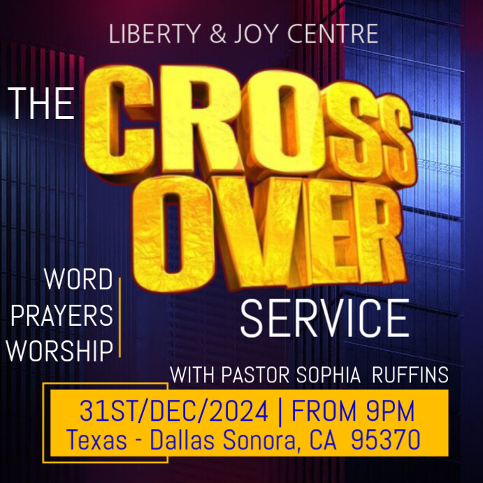 Copy of CROSS OVER KESHA | PosterMyWall