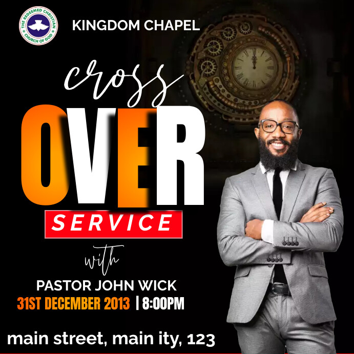 Cross over night (5) Template | PosterMyWall