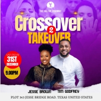 cross over night Template | PosterMyWall