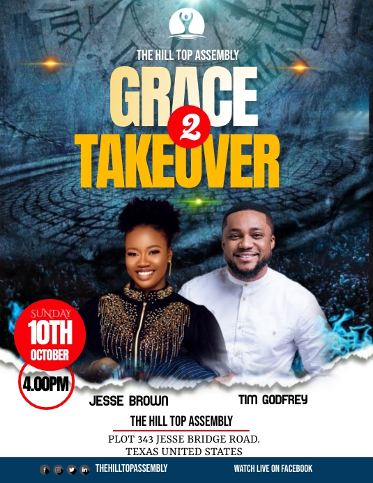 cross over night Template | PosterMyWall