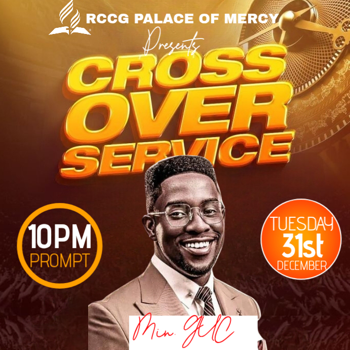Cross over night service Template | PosterMyWall