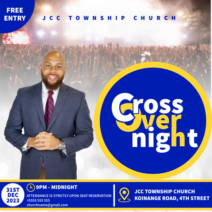 Cross over poster Template | PosterMyWall